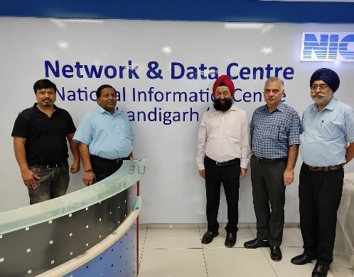 Visit of MD NICSI to review NICSI Chandigarh projects at NIC UT ...