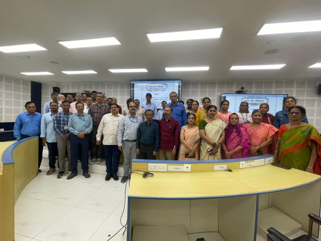 Constitution Day Celebrated at NIC Telangana State Unit, Hyderabad ...