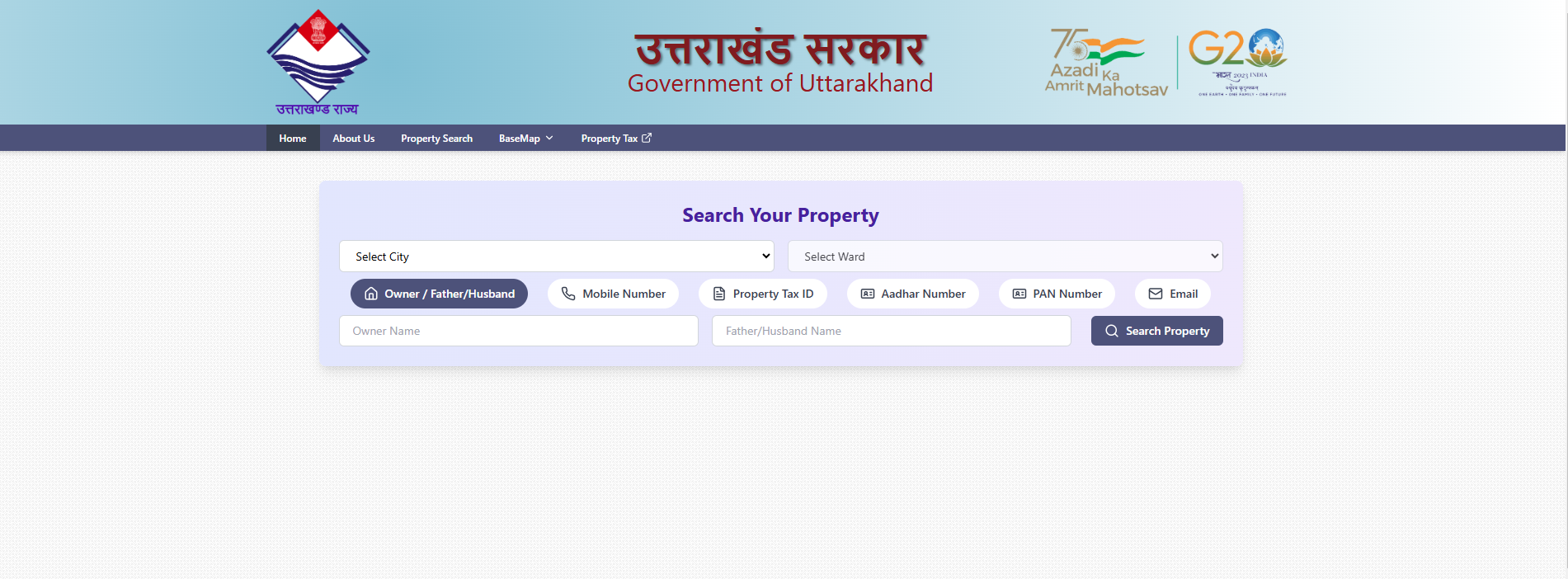 GIS-Based Property Tax Mapping | Urban Development Department | India