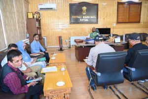 DC Kargil chairs review meeting on ‘Take Home Ration’ program. | The ...