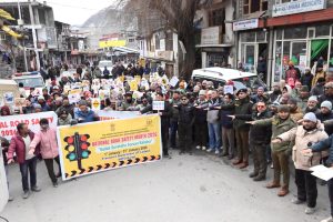 Acting CEC, Kacho Mohd Feroz Kicks Off Road Safety Month in Kargil ...