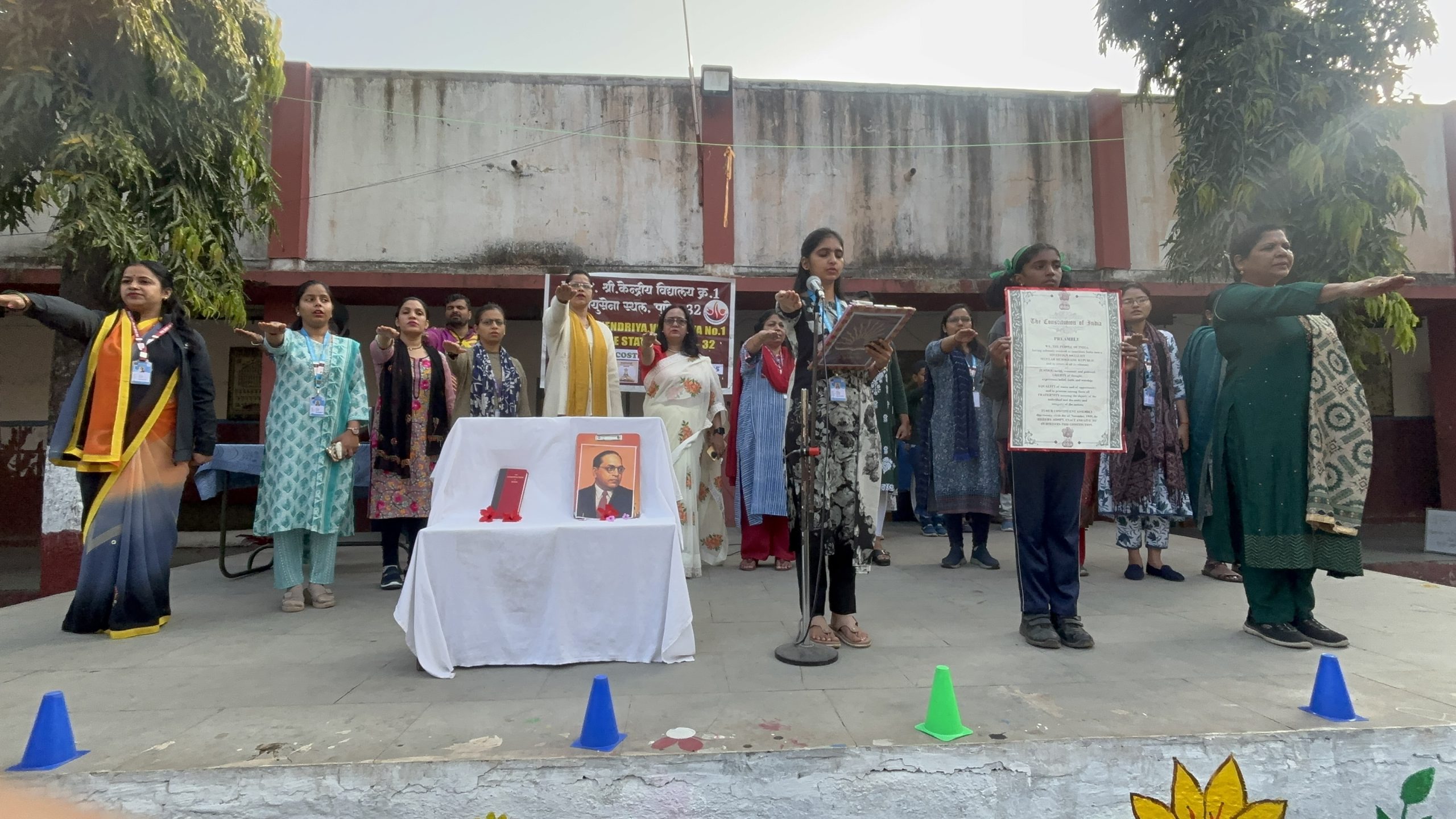 Celebration of constitution day | PM SHRI KV ONE AFS PUNE | India