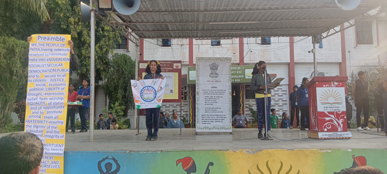 Celebration of constitution day | PM SHRI KV ONE AFS PUNE | India